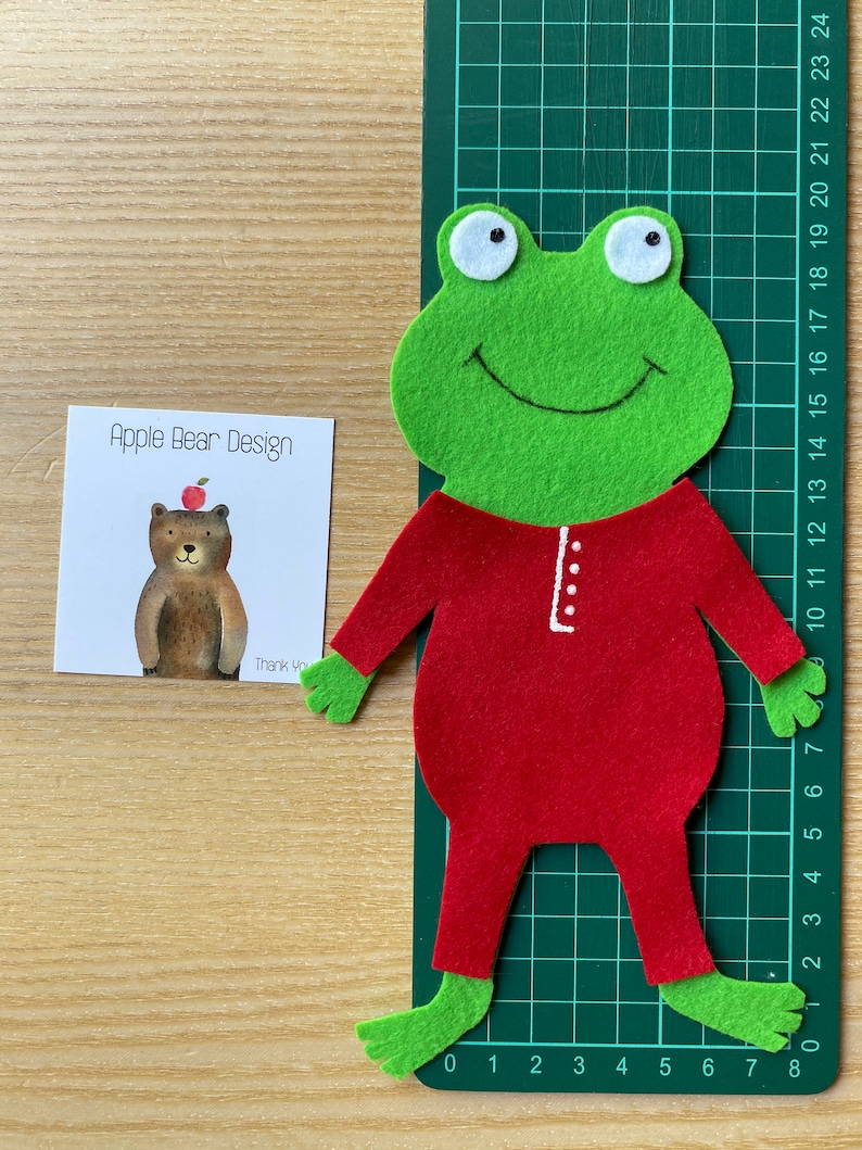 Felt Board Story Set: Froggy Gets Dressed | Etsy