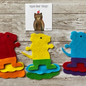 Felt Board Story Set: Mouse Paint - Etsy