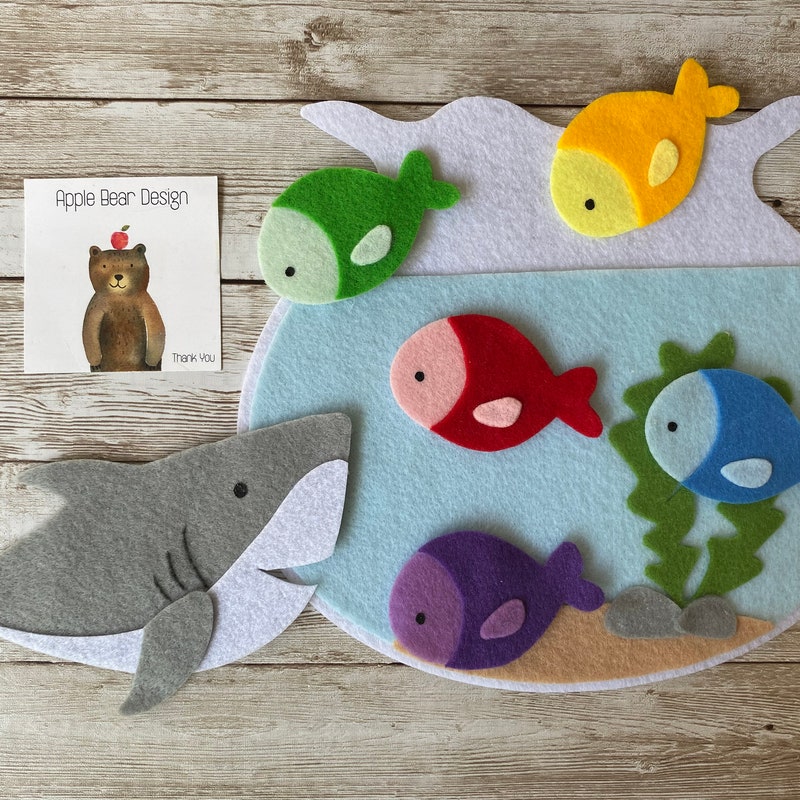 Ocean Felt Board - Etsy