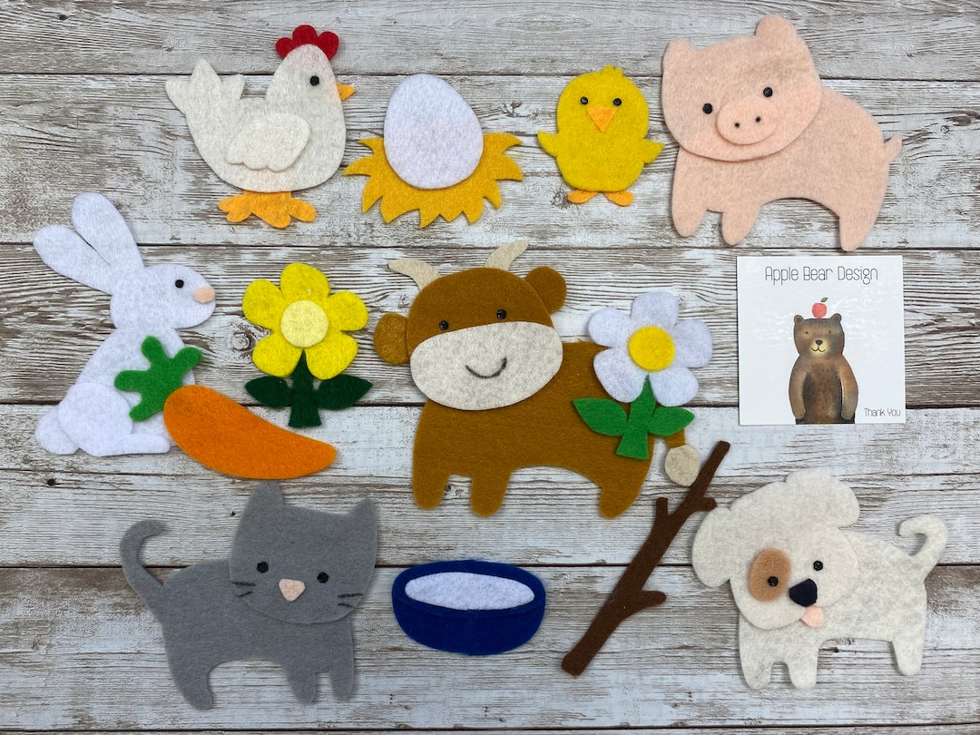 Children Felt Story Set: How Kind - Etsy
