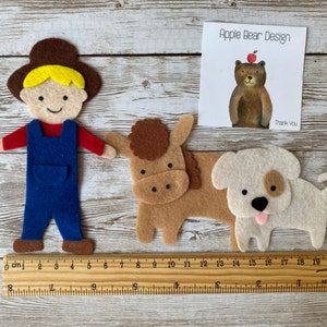 Felt Board Song Set: Old Macdonald Had a Farm - Etsy