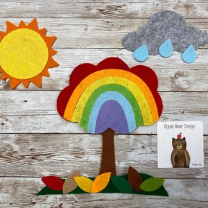 Children Felt Story: Fall is Not Easy - Etsy Canada