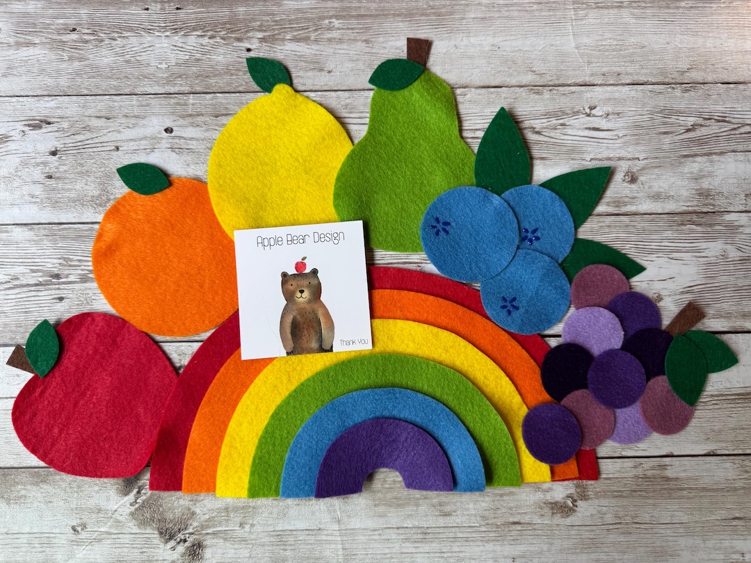Children Felt Board Song Set: Rainbow Stew - Etsy