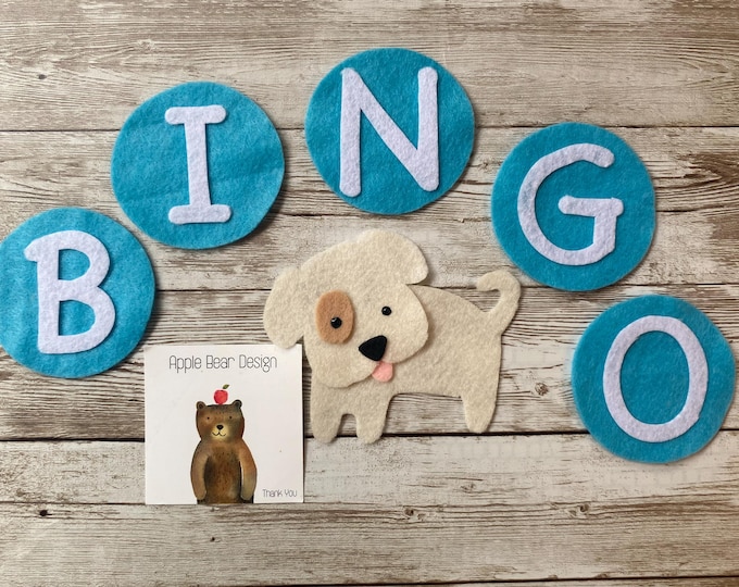 Children Felt Board Story Song Set: BINGO - Etsy