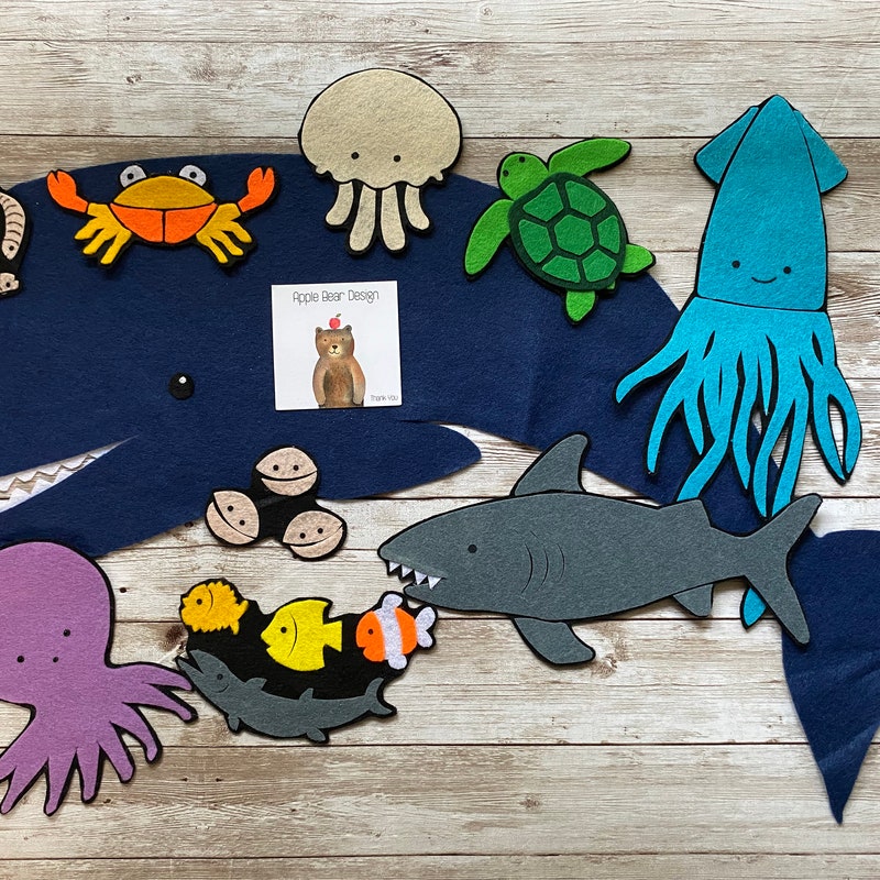 Ocean Felt Board - Etsy