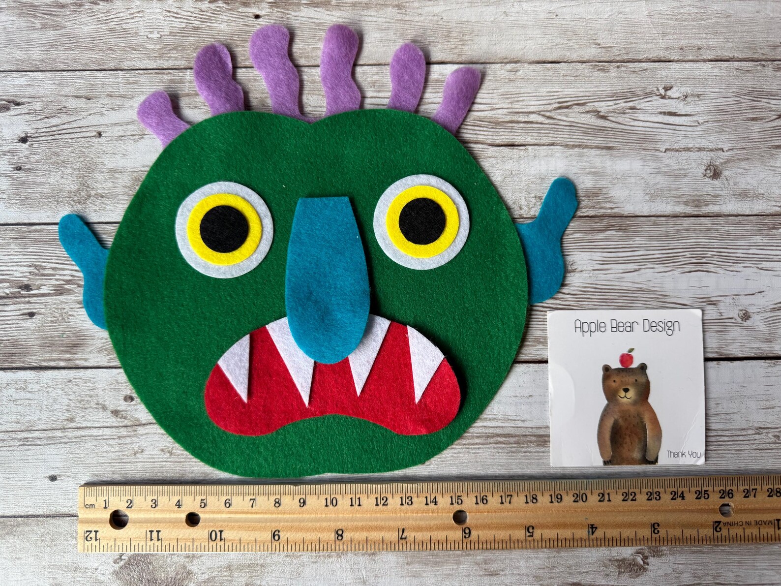 Felt Board Story Set: GO Away Big Green Monster - Etsy