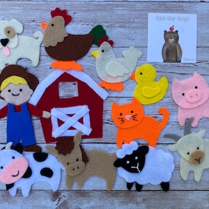 Felt Board Song Set: Old Macdonald Had a Farm | Etsy
