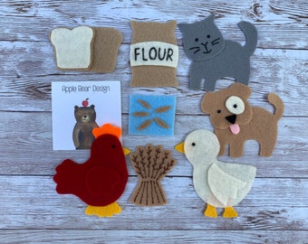 Felt Story Set - Etsy