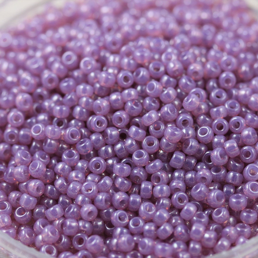 Translucents by Miyuki!!! 20g 8/0 Thistle Miyuki Seed Beads - 20grams ...