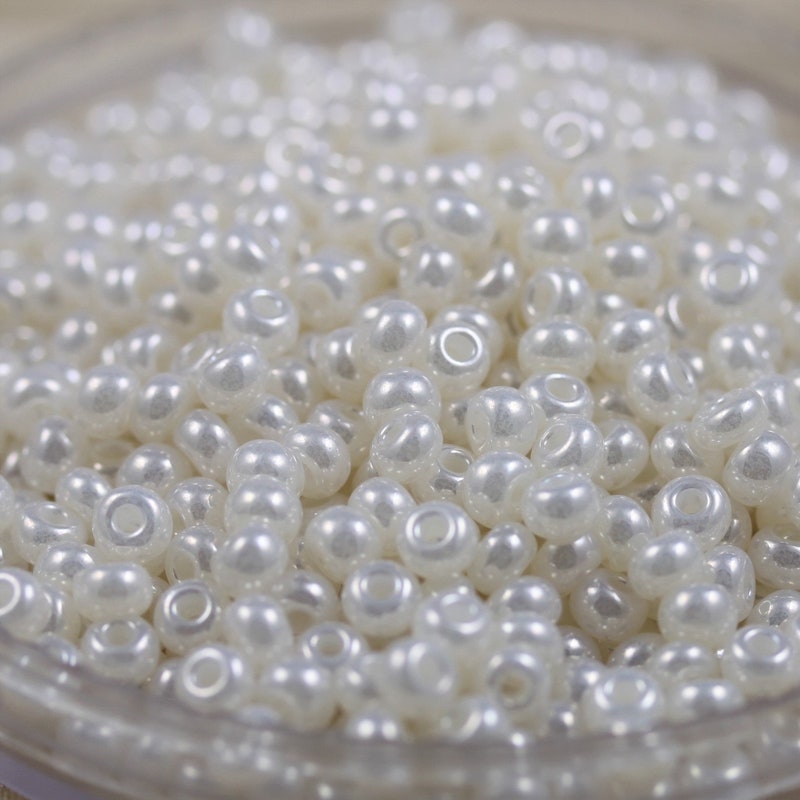 Pearl Seed Beads - Etsy