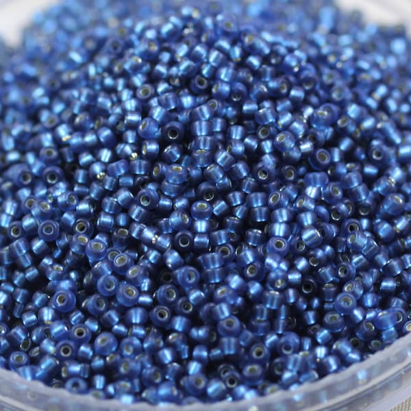 Blue Seed Beads - Etsy
