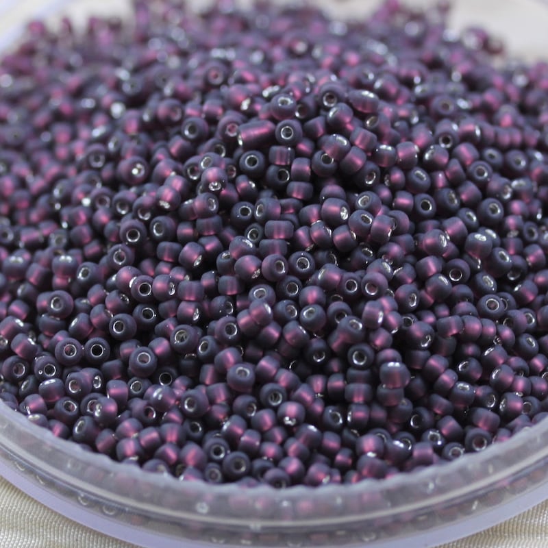 Miyuki Beads 11 Amethyst - Etsy