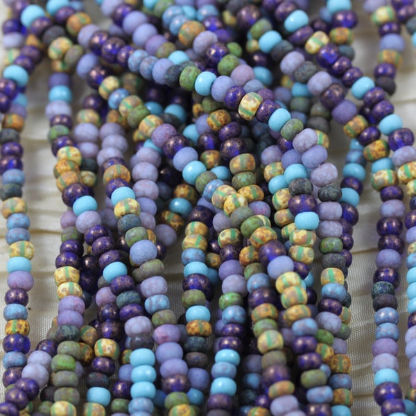 Czech Picasso Beads - Etsy