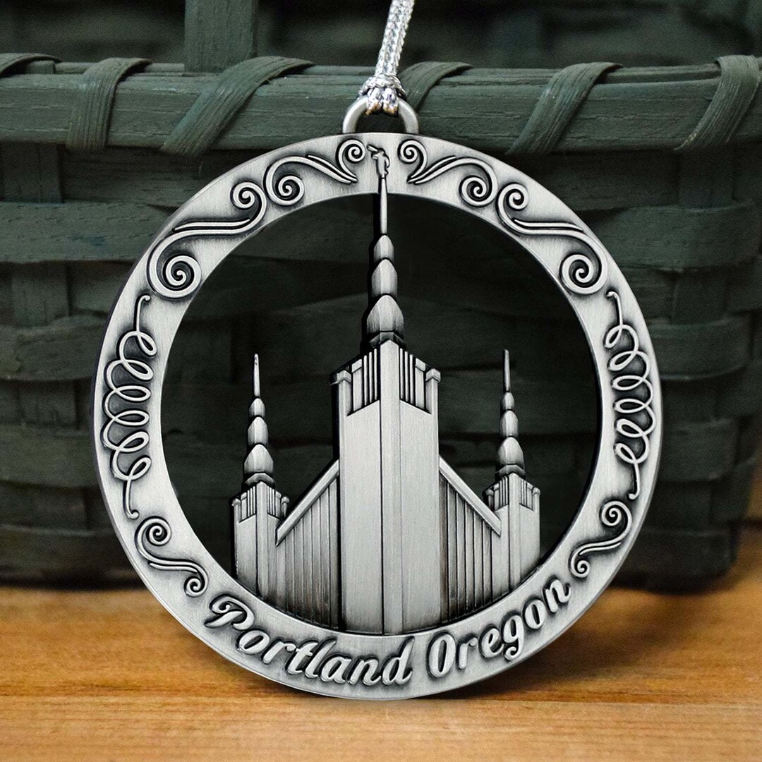 Portland Oregon Temple Ornament Endowment Sealing Wedding Bridesmaid ...
