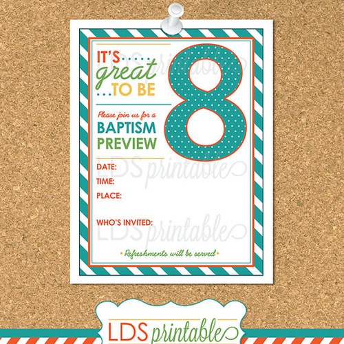 LDS Boy Baptism Program Printable Program CTR Grey Navy | Etsy Canada