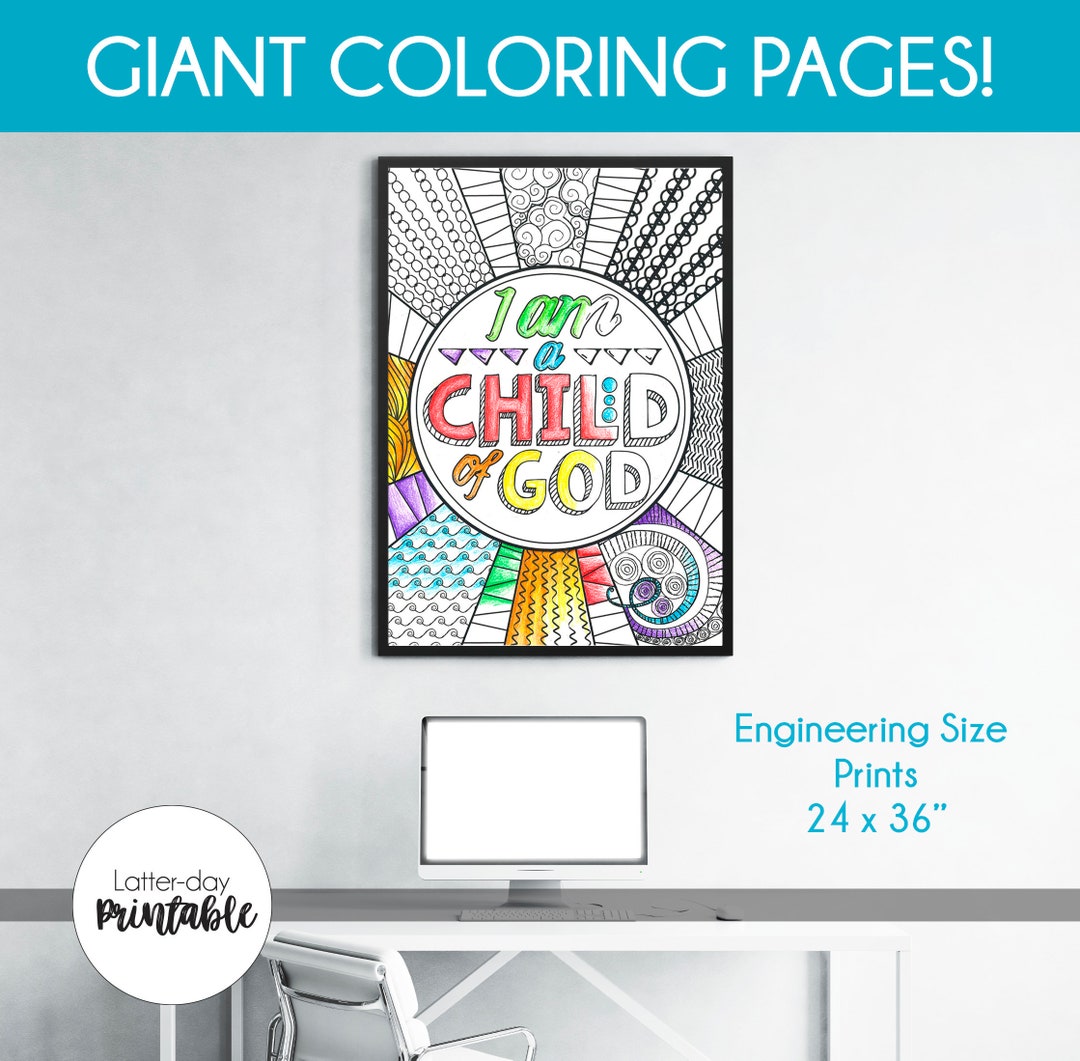 Im A Child Of God Coloring Pages