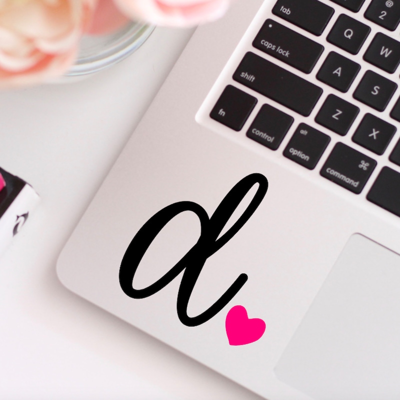 Vinyl Initial Decal - Etsy