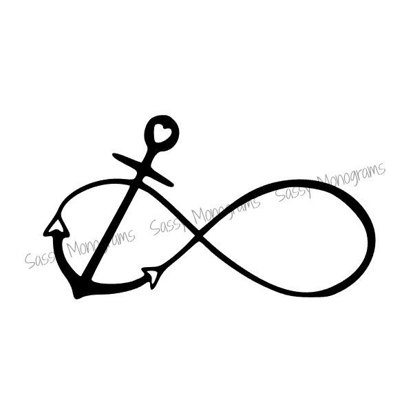 Infinity Anchor - Etsy