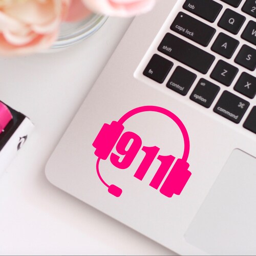 911 Vinyl Decal - Etsy
