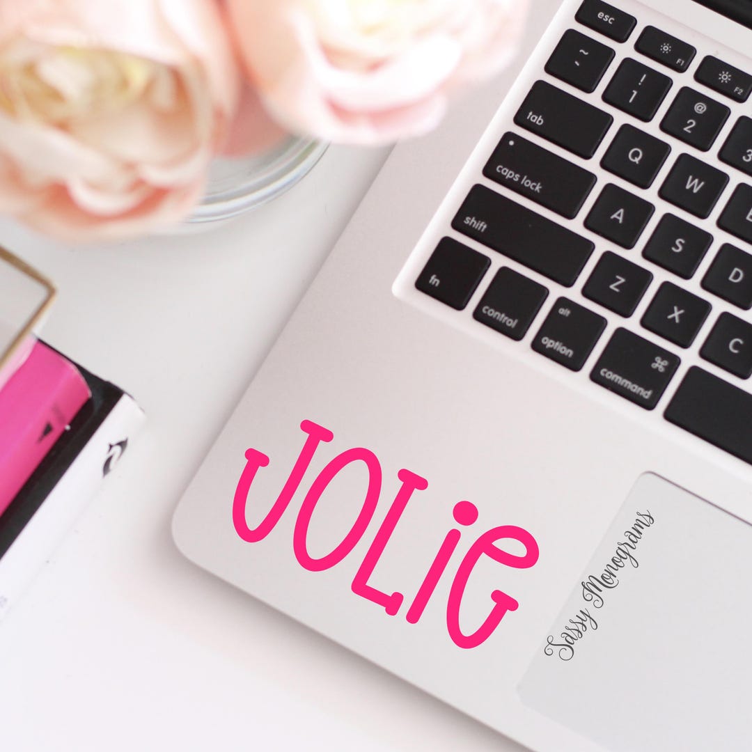 Name Vinyl Decal | Car Decal | Loopy Decal | Laptop | | Stanley ...