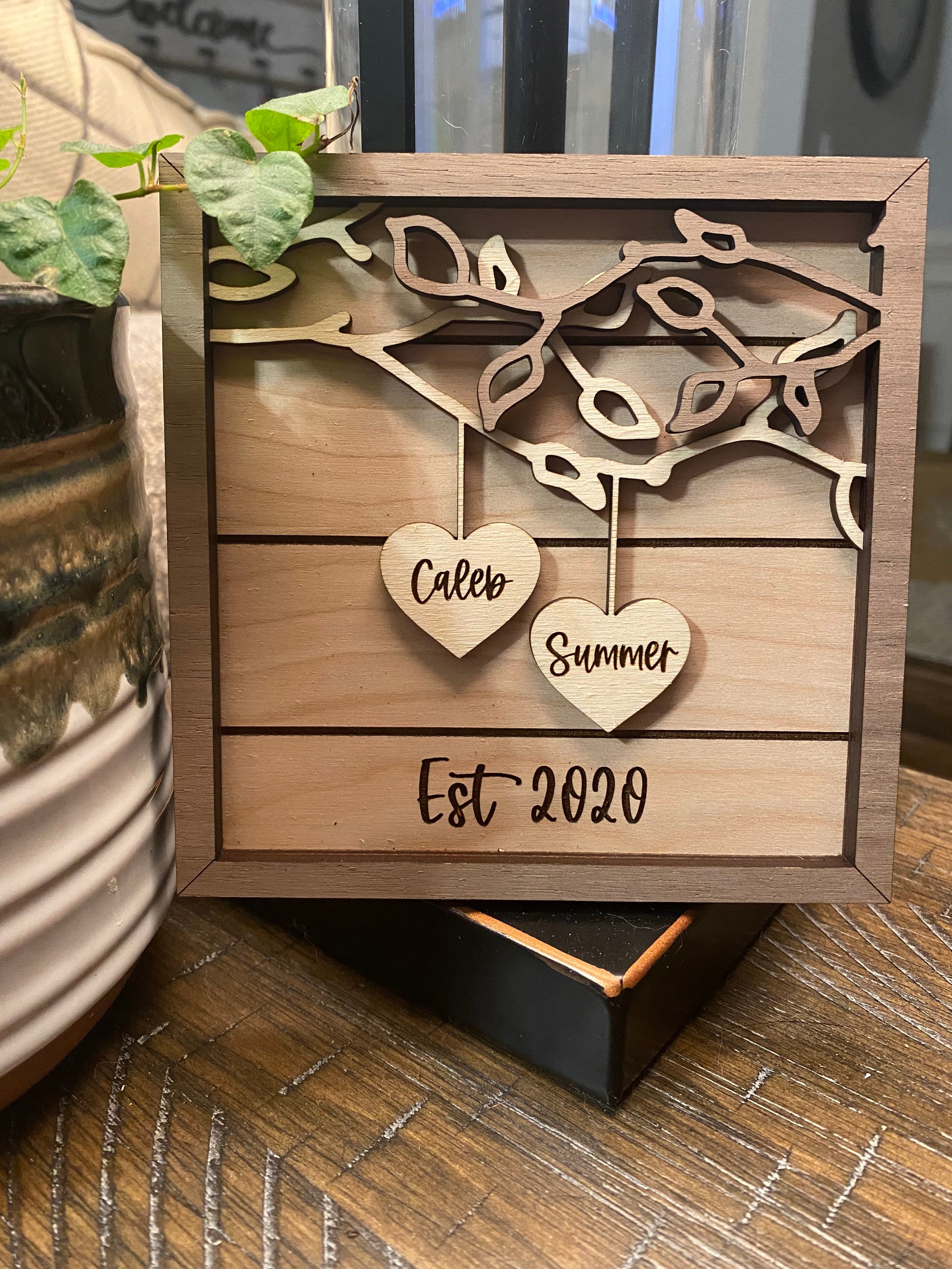 Personalized Wooden Sign Couples Custom Wood Sign - Etsy Canada