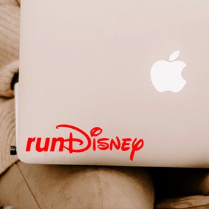 Run Disney Vinyl Decal | Rundisney | Marathon | Runner | Car Decal ...