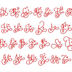 Initial Heart Sticker | Single Letter Decal | Heart | Initial | Vinyl ...