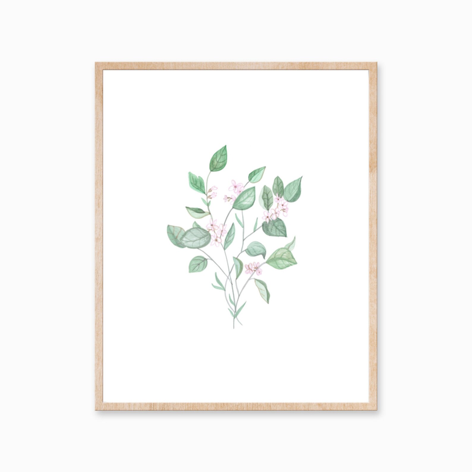 Mayflower Print, Wildflower Print, Plant Print, Floral Art, Flower ...