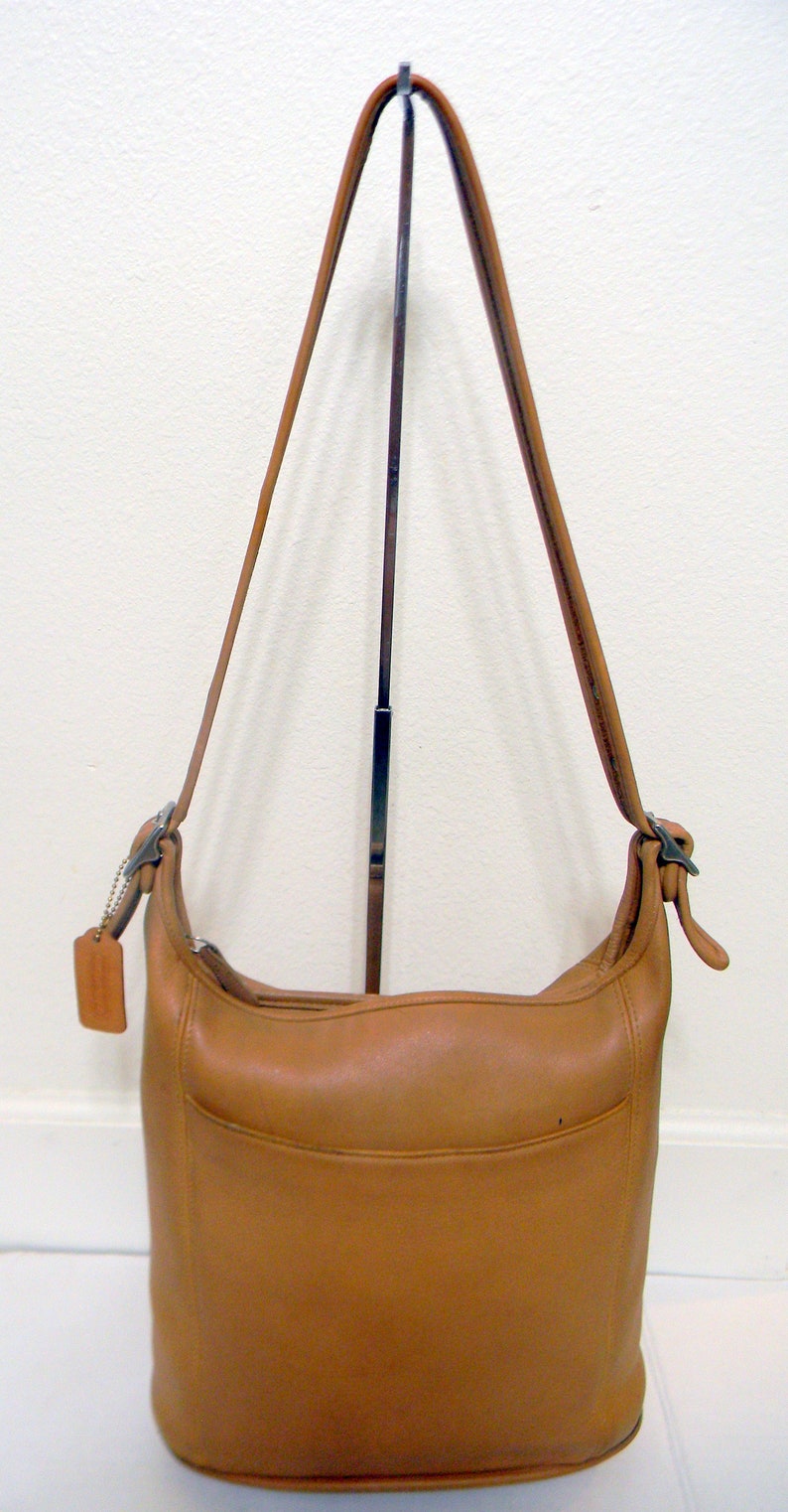 Coach #9060 Vintage Camel Glove Tanned Cowhide Leather Shoulder Bag - Etsy