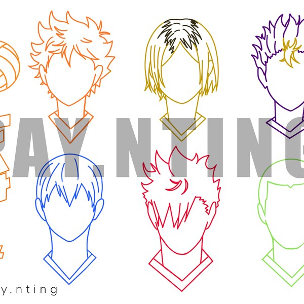 Haikyuu Printable - Etsy