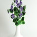Violet Flower Artificial Plant Realistic Flowers Wild Violets - Etsy