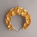 Gold Flowers Bridal Hair Crown, Golden Wedding Hair Crown, Bridal Gold ...