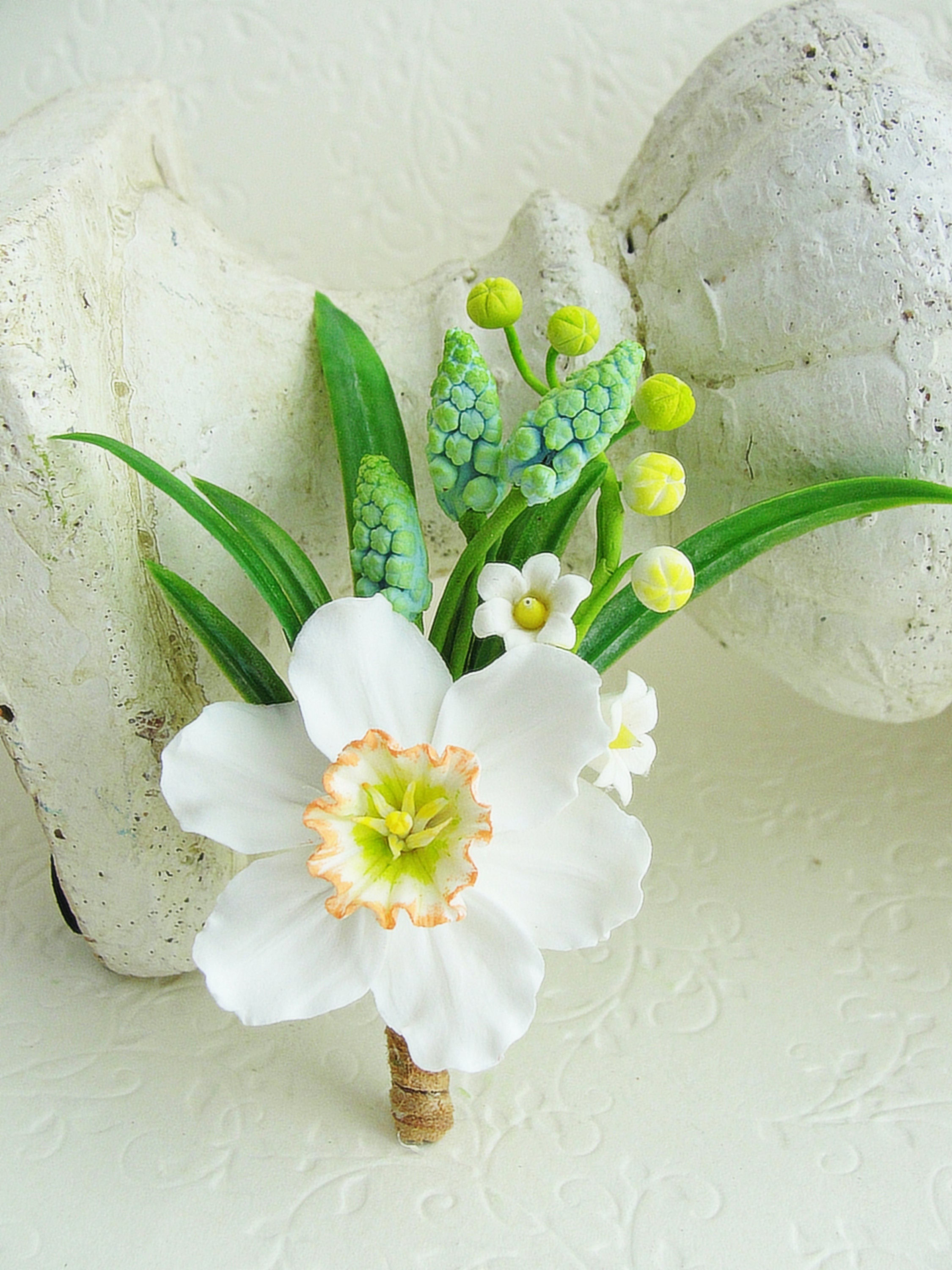Daffodil Brooch Easter Gift Idea Mothers Day Gift Daffodil - Etsy