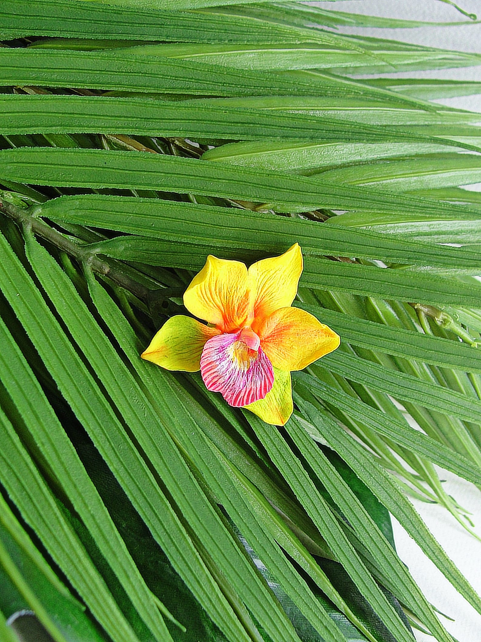 Orchid Flower Brooch Pin Orchid Wedding Accessories Orchid - Etsy