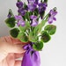 Violet Flower Artificial Plant Realistic Flowers Wild Violets - Etsy