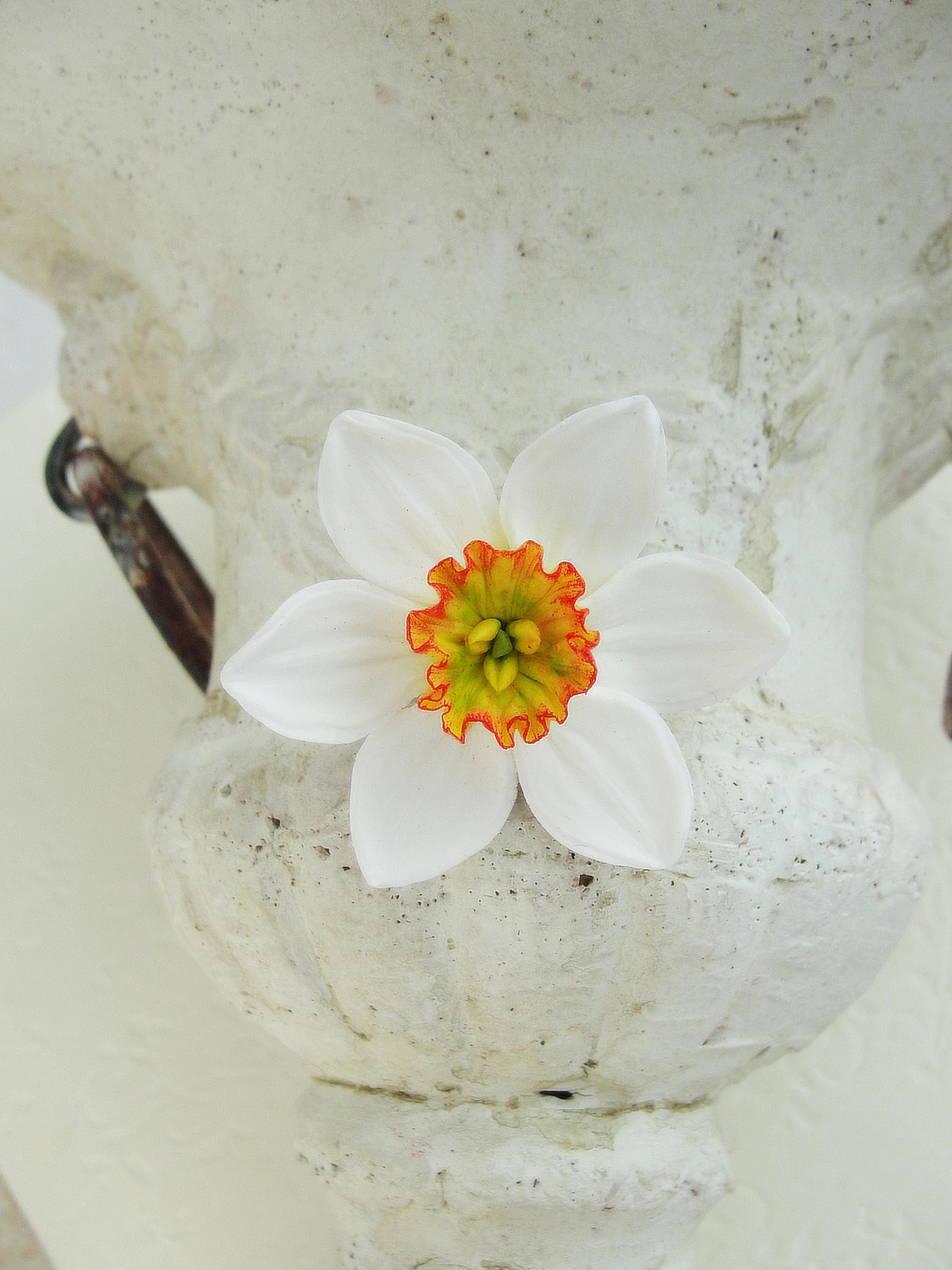 Daffodil Brooch Flower Jewellery Yellow Flowers Brooch | Etsy