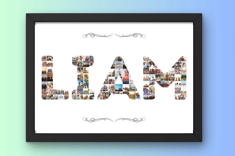 Editable Canva "liam" Photo Collage Template - Instant Download ...
