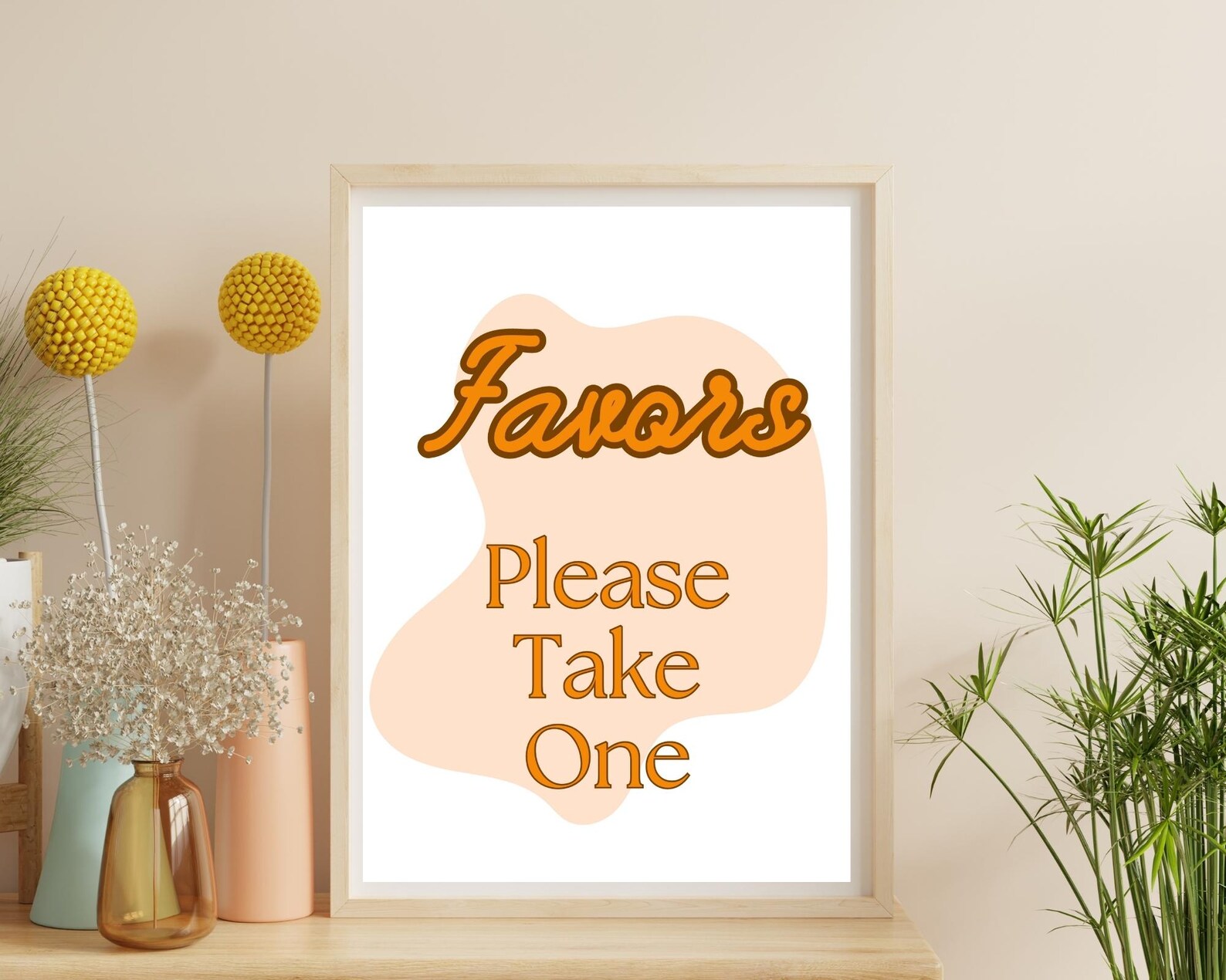 Instant Download - Favors Please Take One - 2 - Etsy