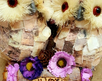 Barn Owl Cake Topper for the Country Style Wedding - PERSONALIZED Cake ...