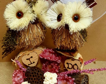 Barn Owl Cake Topper for the Country Style Wedding | Etsy