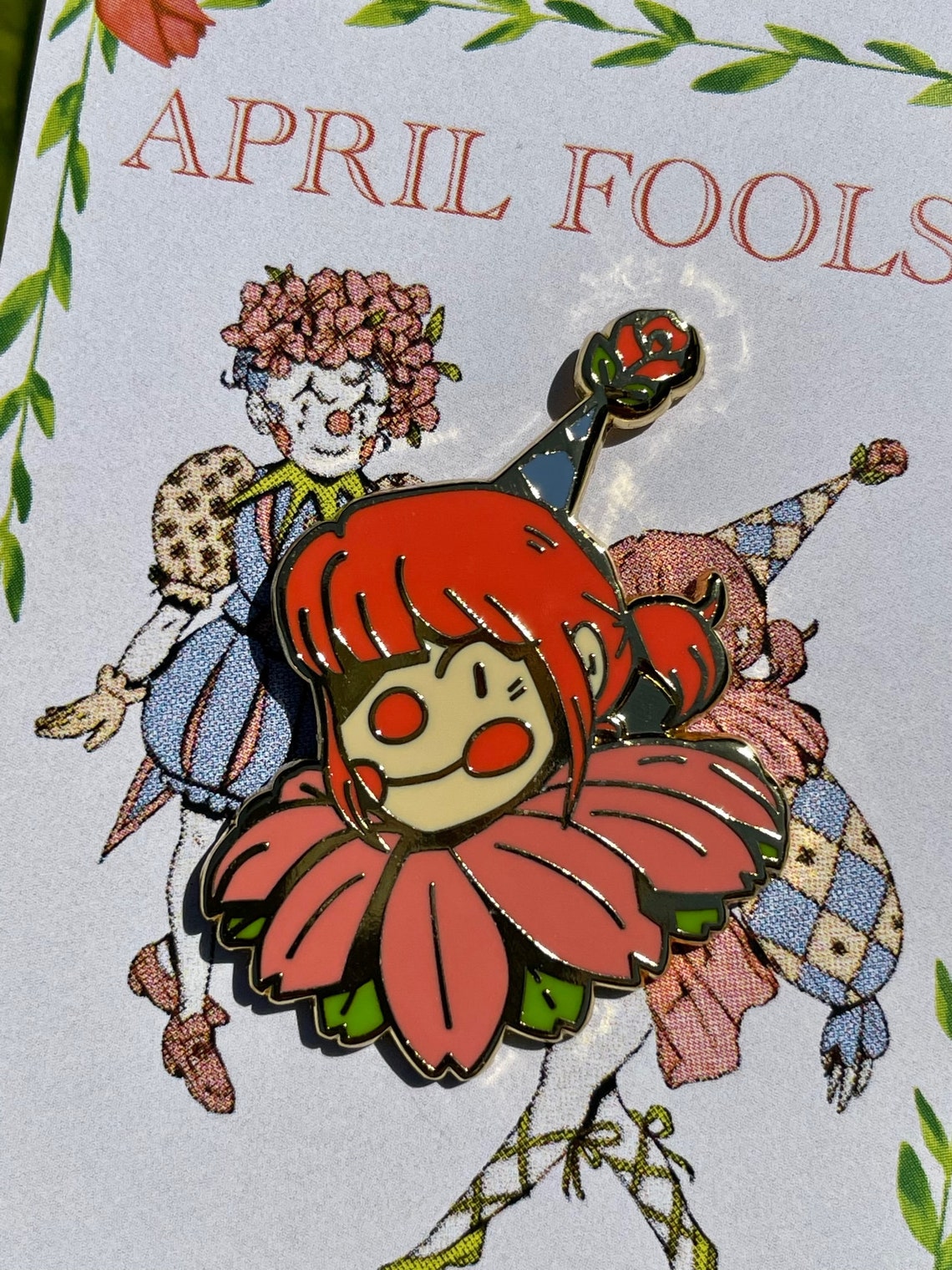 April Fools Enamel Pins - Etsy