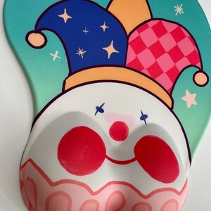 3D Clown Cheeks Mousepad (face) - Etsy