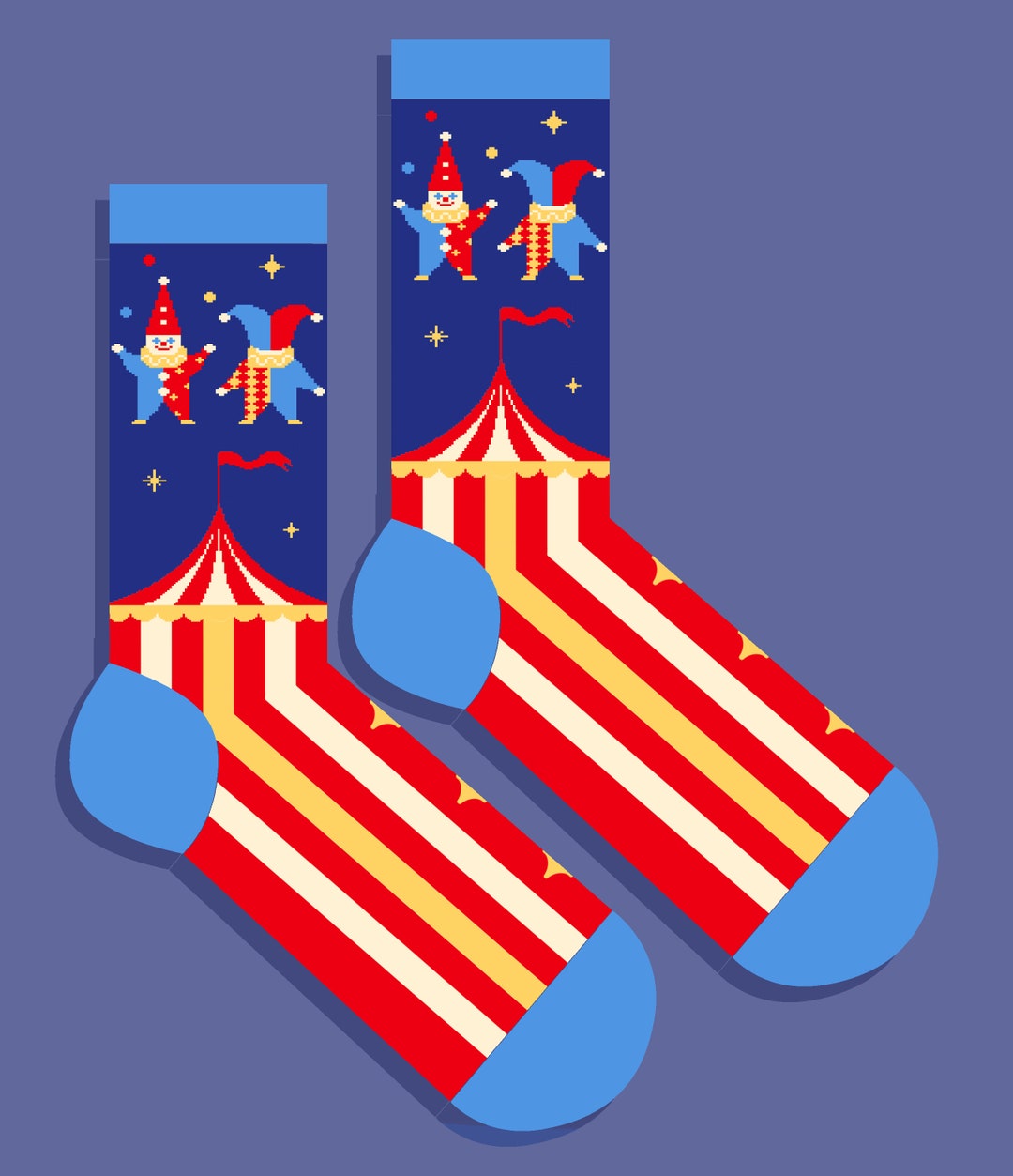 Circus Socks - Etsy