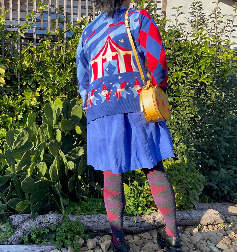 Circus Clown Cardigan (clowndigan) - Etsy