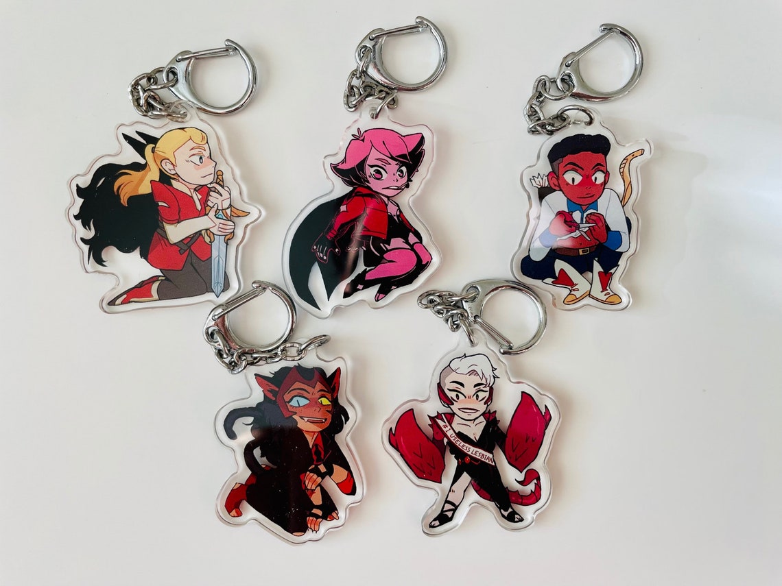 She-ra Acrylic Charm Set - Etsy