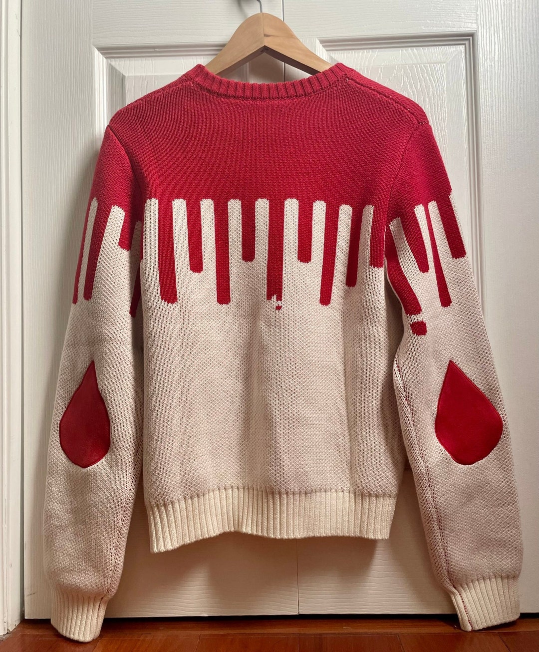 Slasher Blood Drop Sweater - Etsy