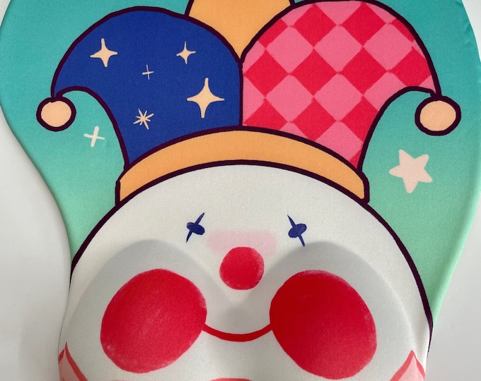 3D Clown Cheeks Mousepad (face) - Etsy