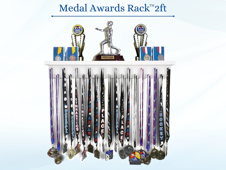 The Largest Trophy Shelf and Medal Display on the Market! - Medal ...
