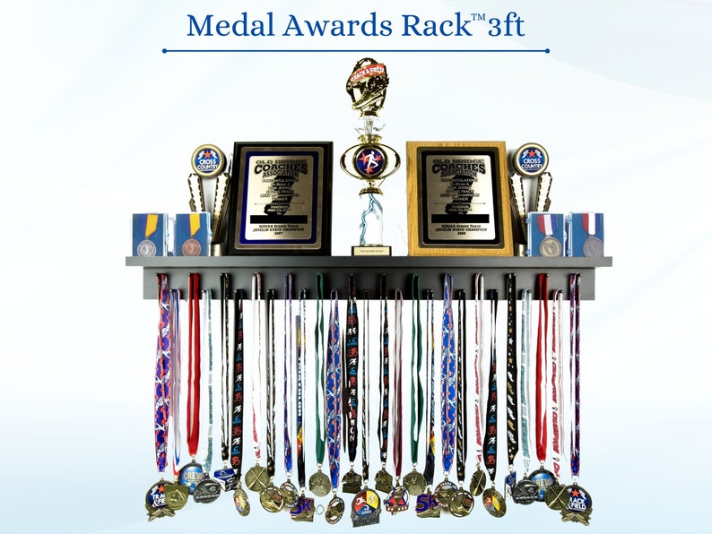 The Largest Trophy Shelf and Medal Display on the Market! - Medal ...
