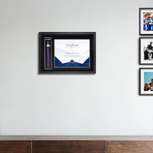 Shadow Box Diploma and Tassel Display - Etsy